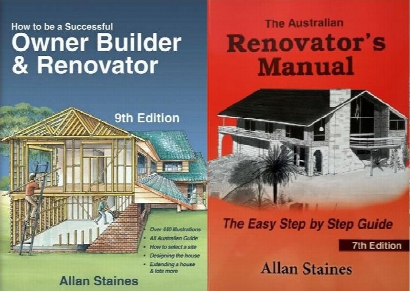 3 Book Set: The Australian House Building Manual 9th Edition + How to ...