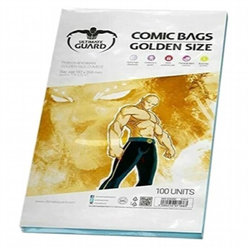 Comic Bags Golden Size : 100 Pack