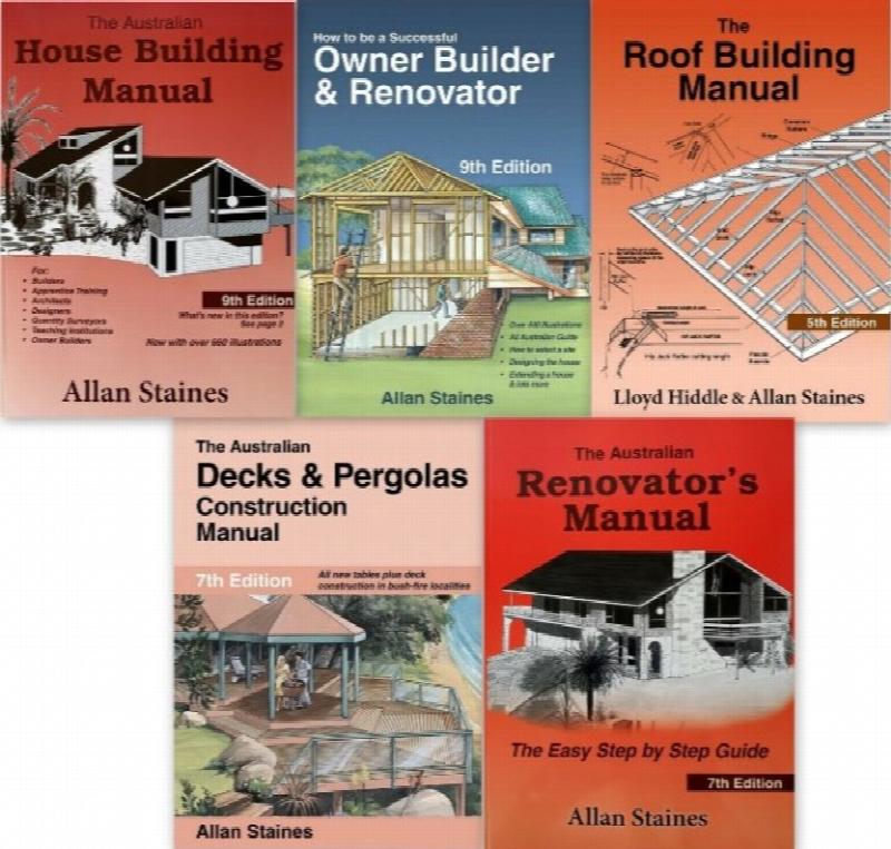 The Australian House Building Manual + How to be a Successful Owner ...