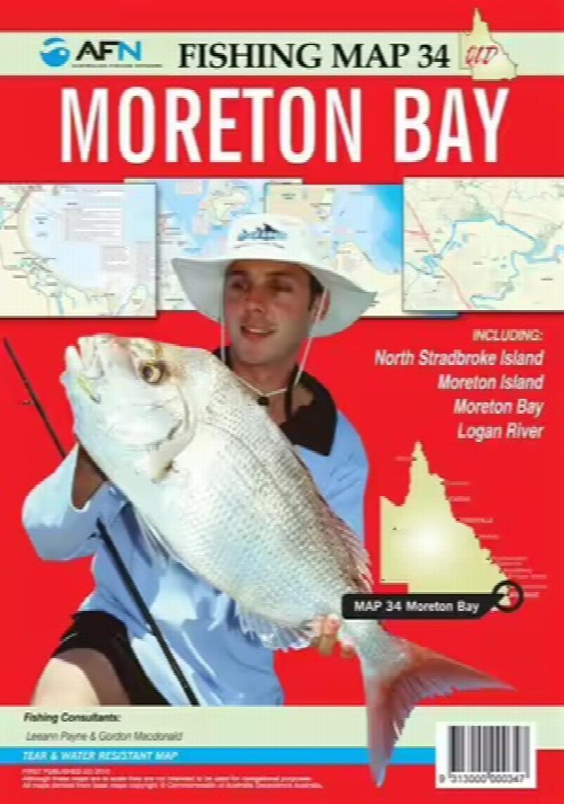 Moreton Bay : AFN Fishing Map 34