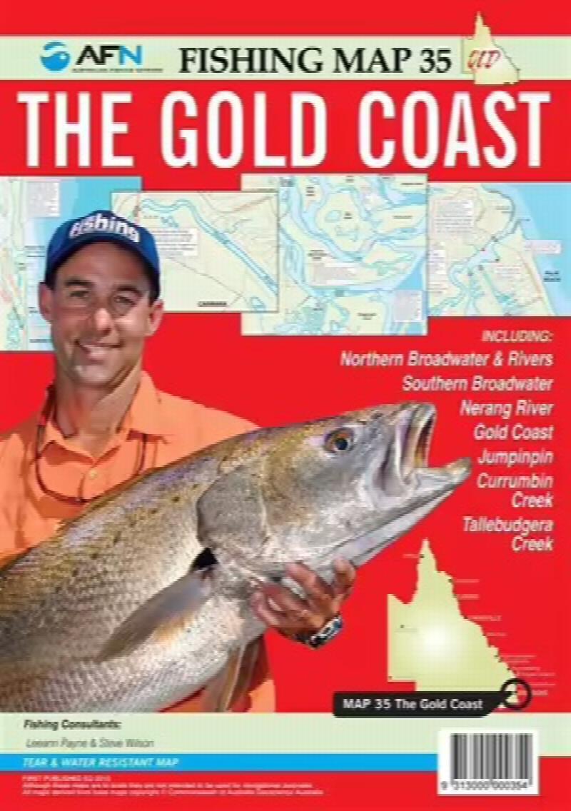 The Gold Coast : AFN Fishing Map 35
