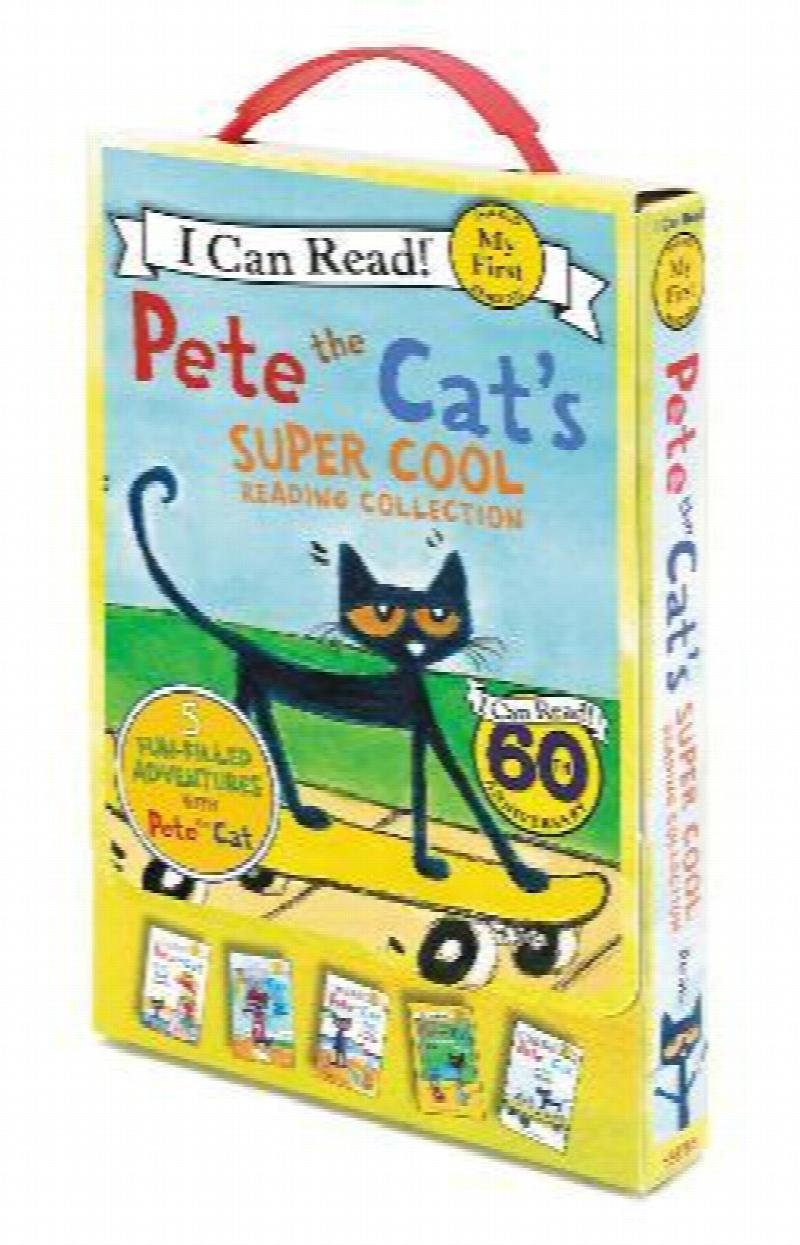 Pete The Cat Phonics Box : Includes 12 Mini-Books Featuring Short and ...