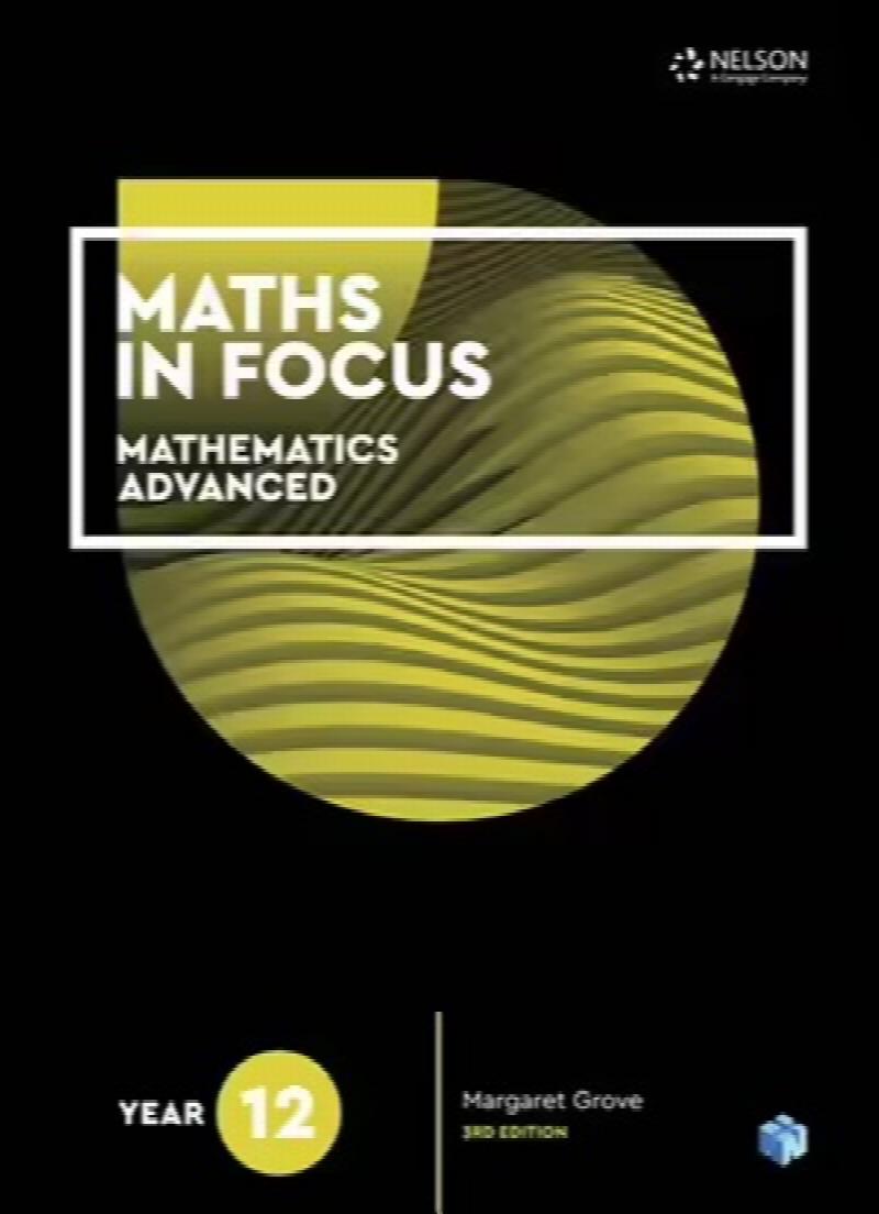 Maths in Focus Year 11 Mathematics Extension 1 Student Book with 1 ...