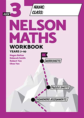 Nelson Maths Workbook 3 : Years 7-10