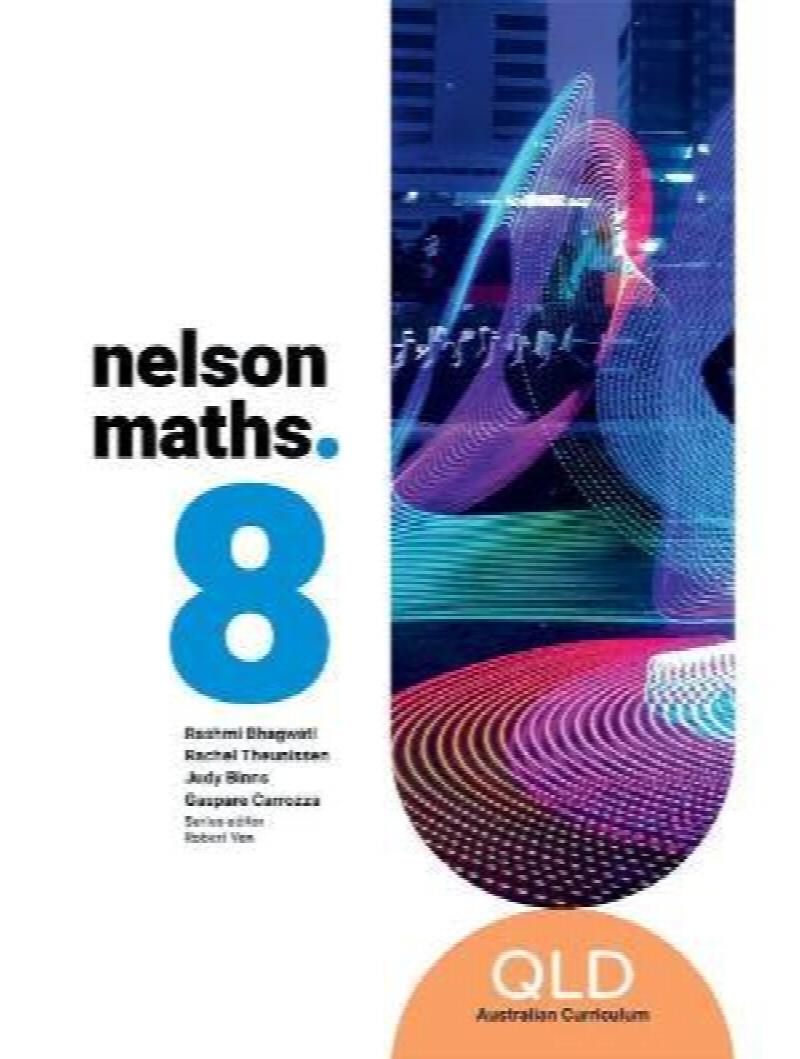 Nelson Maths 8 (QLD) Student Book with Nelson MindTap
