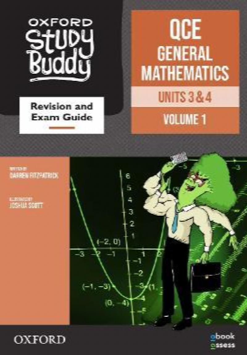 Oxford Study Buddy QCE General Mathematics Units 3&4 Revision and exam ...