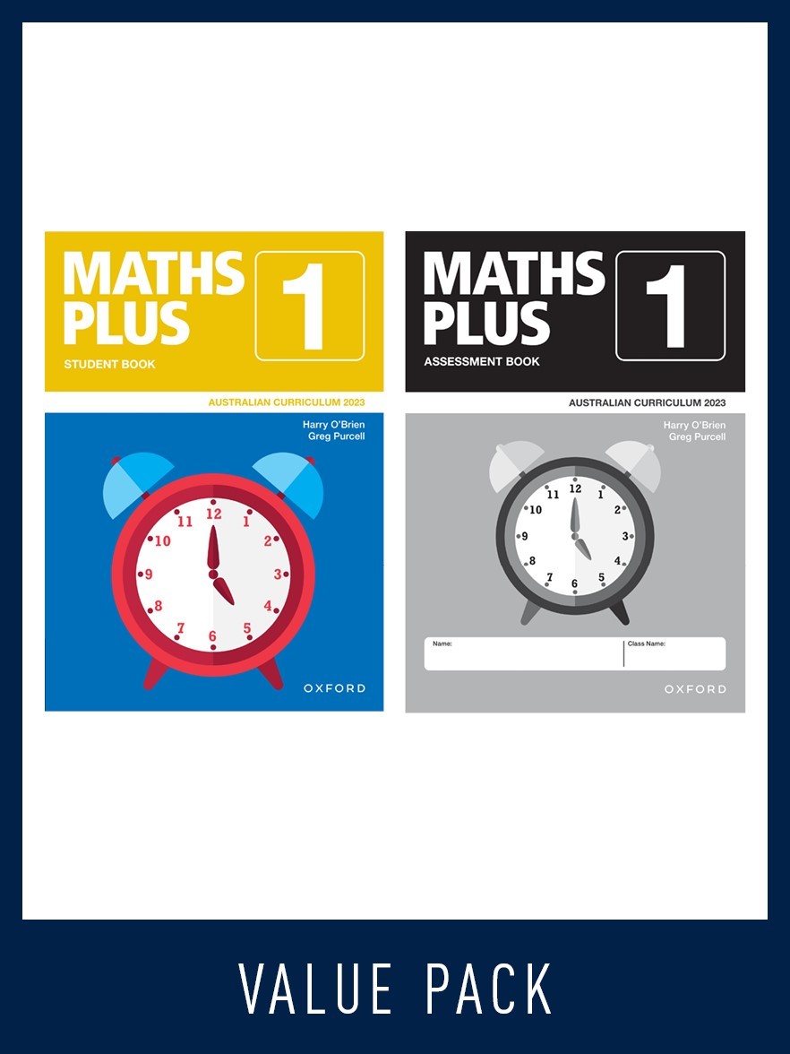 Maths Plus Student Book and Assessment Book Value Pack Year 1 ...