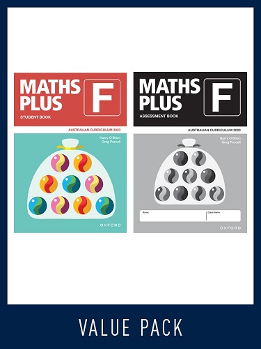 Maths Plus Student Book and Assessment Book Value Pack Year F ...