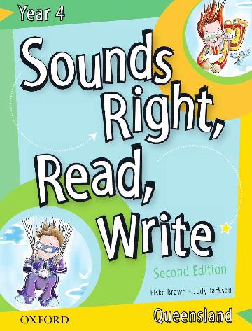 Sounds Right, Read, Write Queensland Book 4 [2nd Edition]