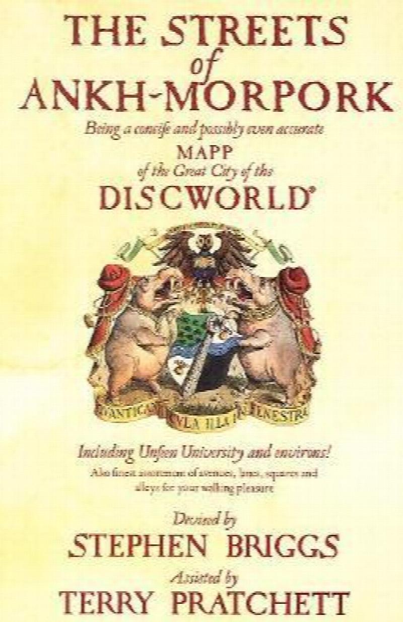 The Streets of Ankh-Morpork : the principal city of Sir Terry Pratchett ...