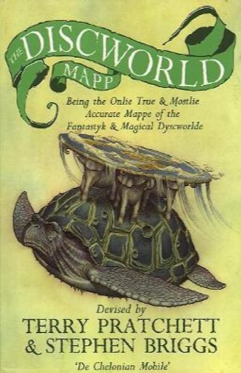 The Discworld Mapp : Sir Terry Pratchett's much-loved Discworld, mapped ...