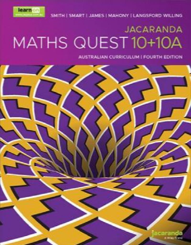 Jacaranda Maths Quest 8 Australian Curriculum 3e Text Book [used book]