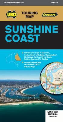 Sunshine Coast Map : Touring Map 405 Edition 8
