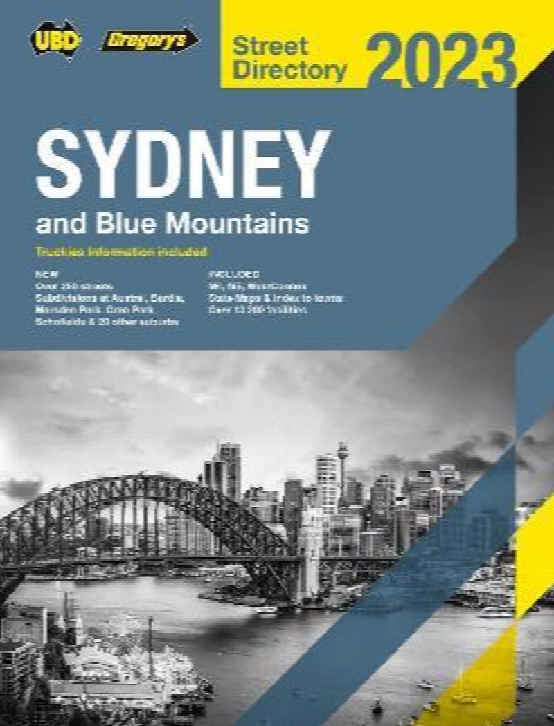 Sydney and Blue Mountains 2023 Street Directory [used book]