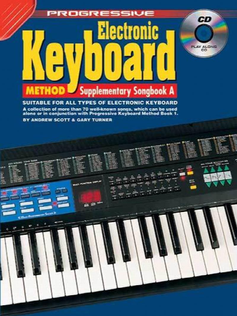 Progressive Electronic Keyboard Method Book 1 for Absolute Beginners ...