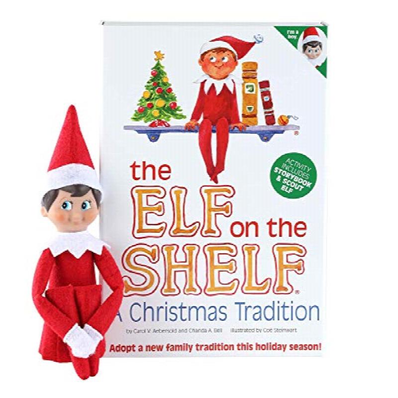 The Elf on the Shelf : A Christmas Tradition Girl Light Tone - Includes ...
