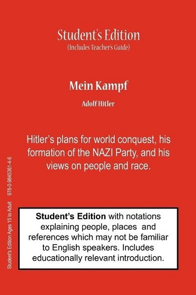 Mein Kampf : Student's Edition (Includes Teacher Guide) : Ford translation
