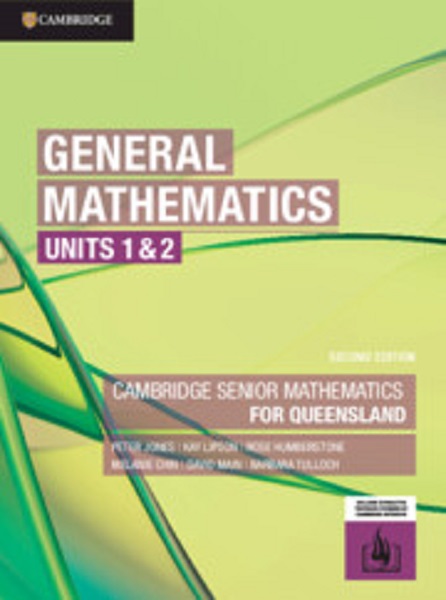 Cambridge General Mathematics Units 1&2 for Queensland Second Edition ...