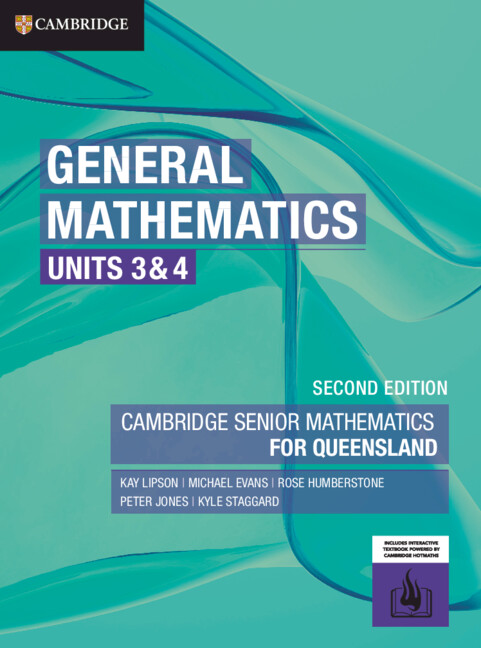 Cambridge Mathematical Methods Units 3&4 for Queensland Second Edition ...