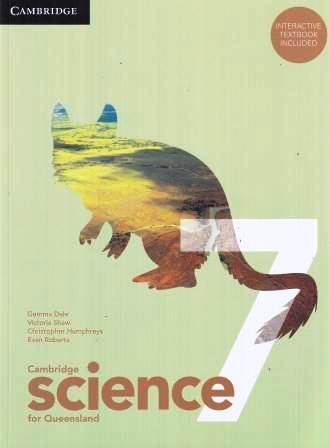 Cambridge Science for Queensland Year 7 (print and digital)