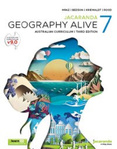 Jacaranda Geography Alive 7 Australian Curriculum 3E LearnON and Print