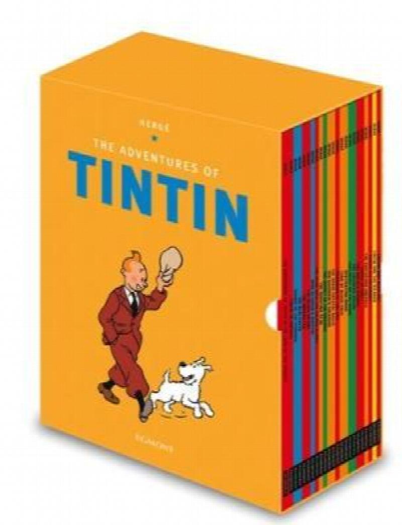 The Adventures of Tintin Boxset [23 books]
