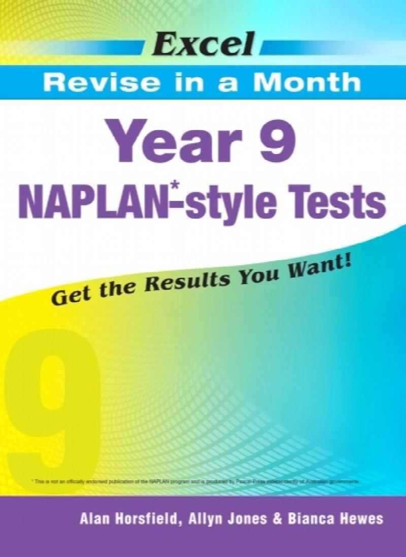Excel Revise In A Month Year 9 NAPLAN style Tests