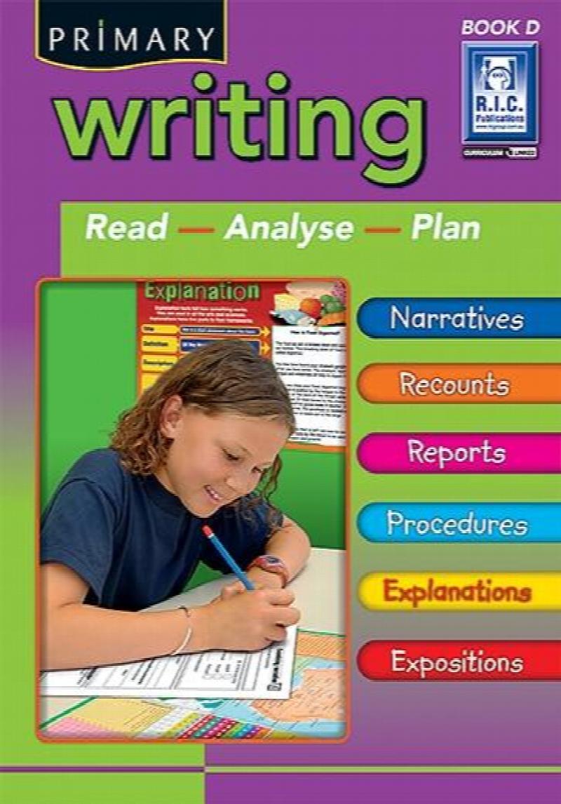 Primary Writing Book D : Read, Analyse, Plan (Ages 8-9) RIC-6263