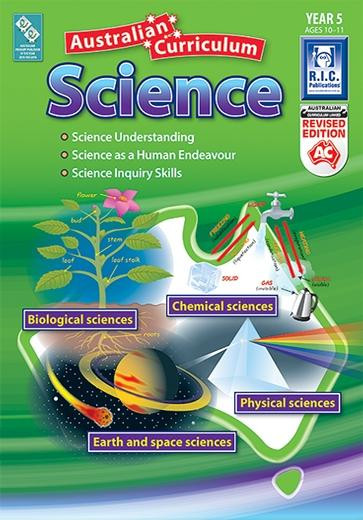 Australian Curriculum Science : Year 5 (Ages 10-11) RIC-6698