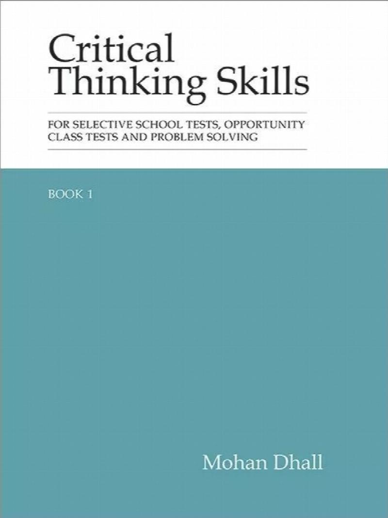 Mastering Thinking Skills Selective and Scholarship Tests Book 1