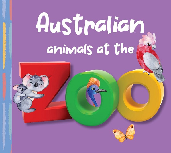 Australian Animals at the Zoo Cloth Book