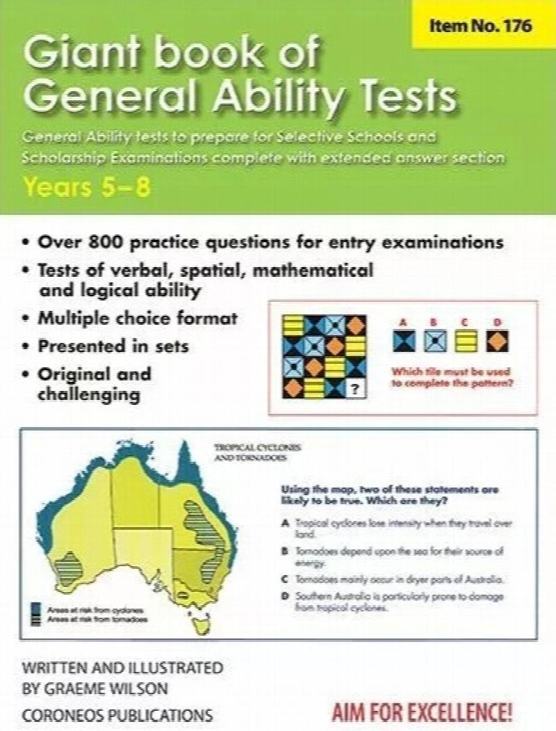 Giant book of General Ability Tests Years 5-8 (Basic Skills No. 176) to ...