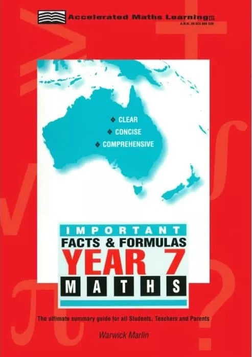 Important Facts and Formulas Year 7 Maths (All levels)