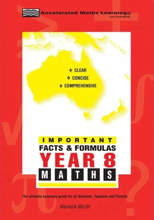 Important Facts and Formulas Year 8 Maths (All levels)
