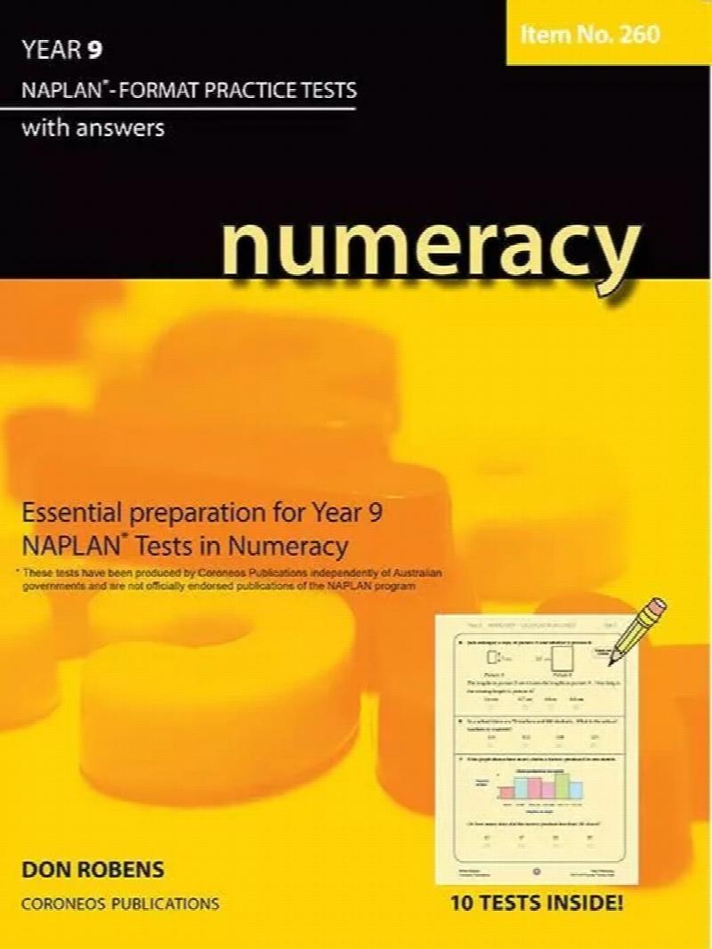 Numeracy Year 9 NAPLAN* Format Practice Tests (Basic Skills No. 260)