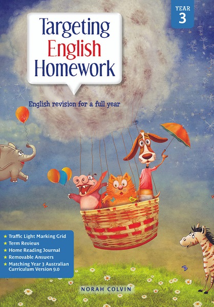 Targeting English Homework Year 3 : English revision for a full year
