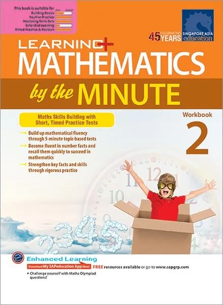 Learning+ Mathematics by the Minute Workbook 2