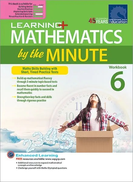 Learning+ Mathematics by the Minute Workbook 6
