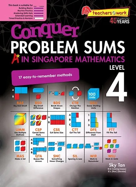 Conquer Problem Sums A* in Singapore Maths Level 6 Model Drawing Edition