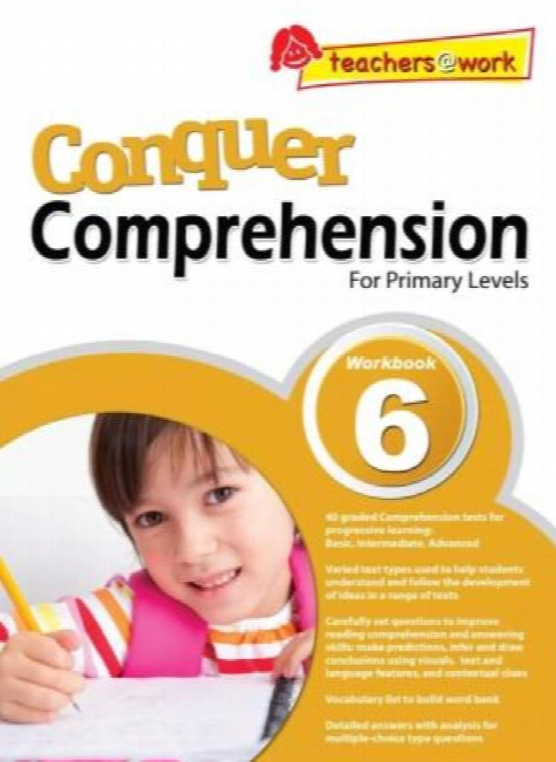 Conquer Comprehension for Primary Levels : Workbook 6