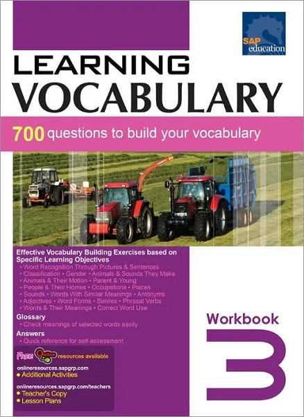 Learning Vocabulary Workbook 1