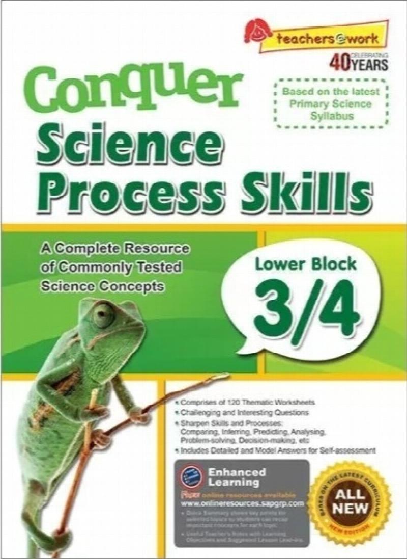 Conquer Science Process Skills Lower Block 3/4