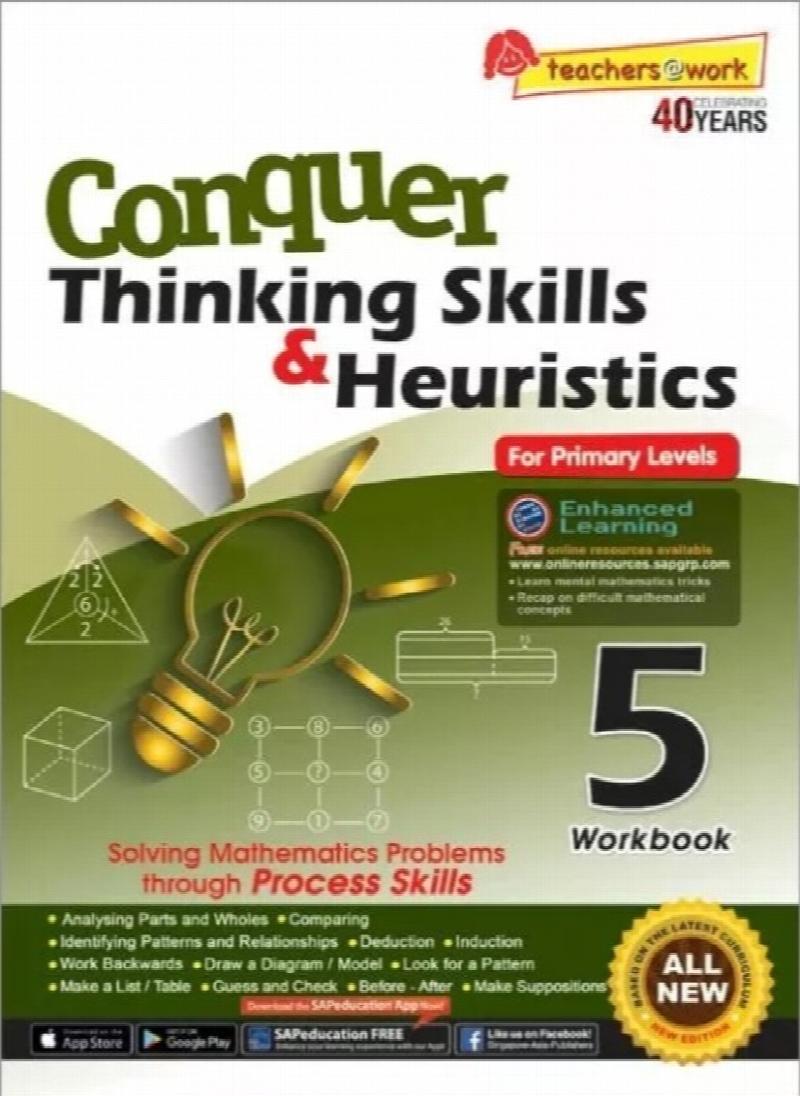 Conquer Thinking Skills and Heuristics for Primary Levels Workbook 5