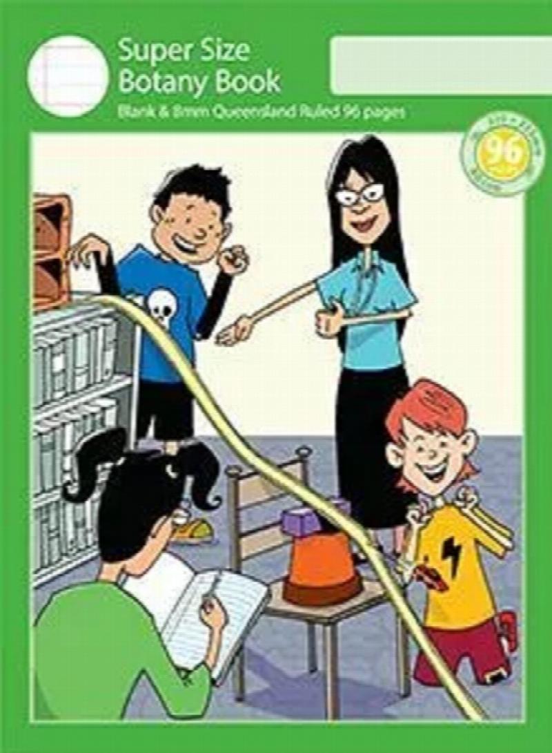 Super Size Story Book 8mm Ruled 128 pages with Outline Frame